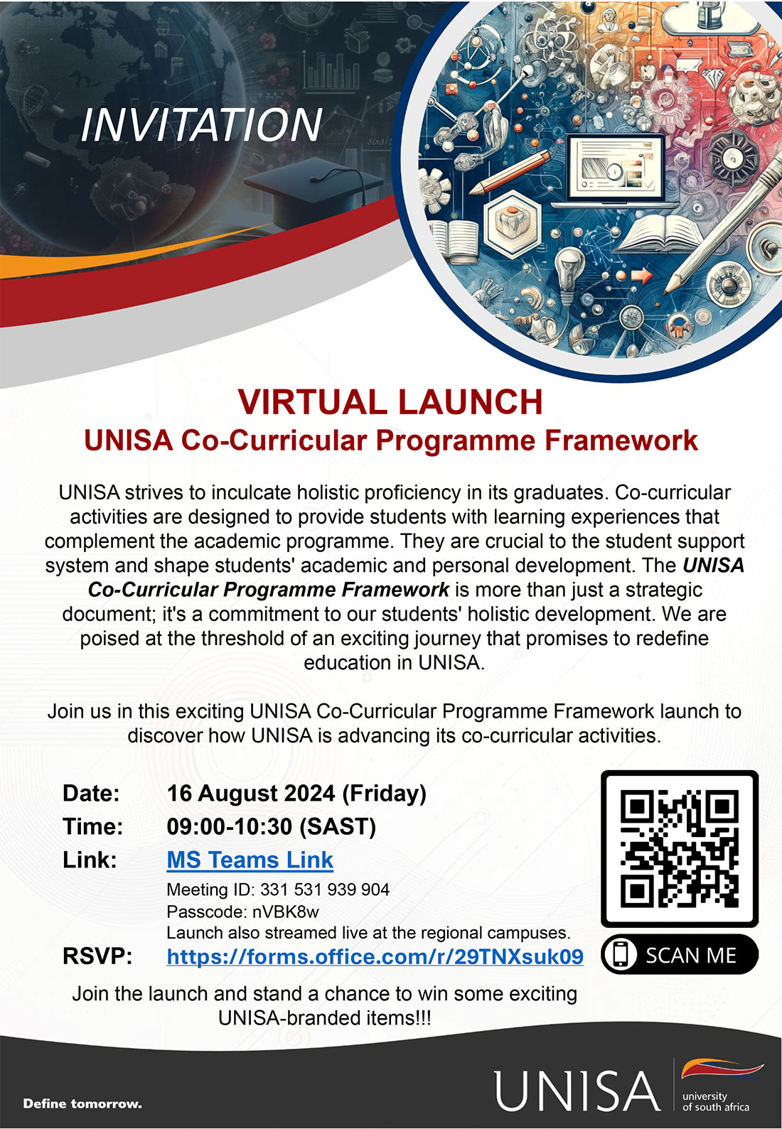 Launch: 'Unisa Co-Curricular Programme Framework'